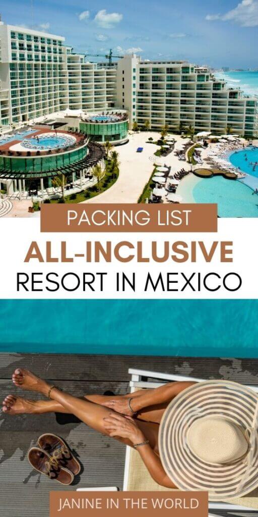 All Inclusive Packing List Mexico: 36 Essential Travel Items